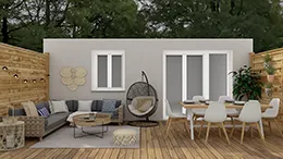 Aménagement terrasse & balcon - Déco extérieure en 3D | Rhinov